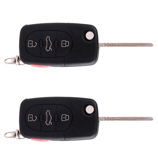 商品名:  SCITOO 2 X Flip Key Fob for Audi for A4 for A4 Quattro for A6 for A6 Quattro for A8 for A8 Quattro for Allroad Qua...