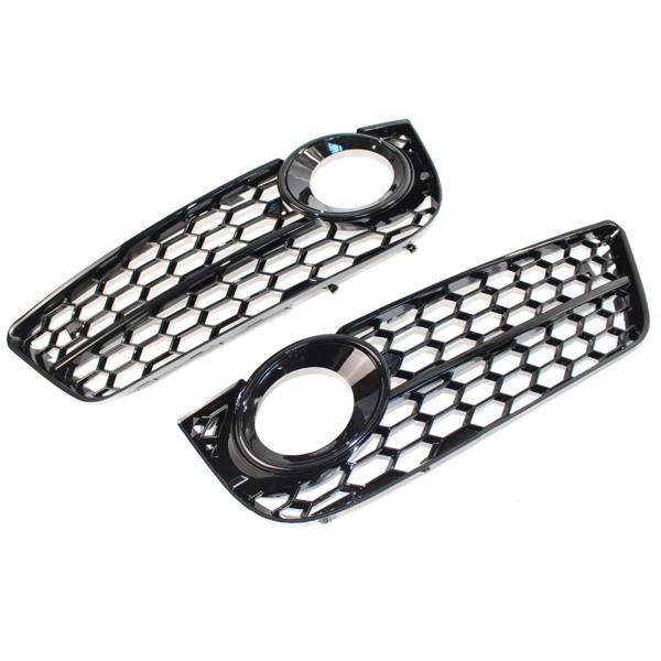 商品名:  QubEv Front Bumper Honeycomb Mesh Grill Fog Light Cover Compatible For Audi A5 Coupe/Sportbackブランド: QubEv商品サイズ: On...