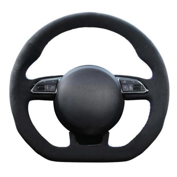 商品名:  HYTjSM Car Steering Wheel Cover Hand-Sewing Suede, for Audi S3 8V Sportback S1 8X S4 B8 Avant S5 8T S6 C7 S7 G8 RS...