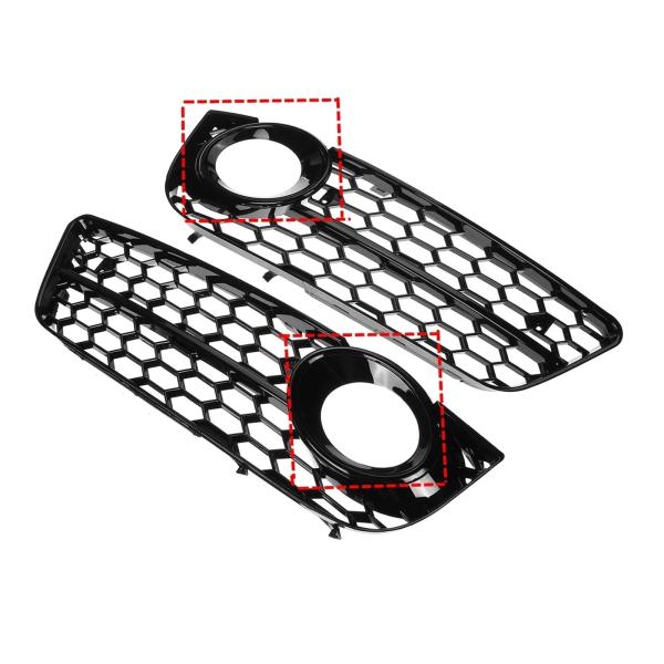 商品名:  Fog Light Cover Compatible For Audi A5 Coupe/Sportback 2008-11 Cabriolet 2010-2011 Car Front Bumper Fog Light Lamp...
