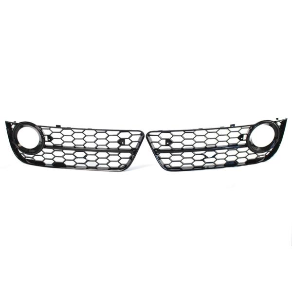 商品名:  QubEv Front Bumper Fog Light Grille Cover Honeycomb Mesh Grill Left Right Compatible For Audi A5 Coupe/Sportback 2...