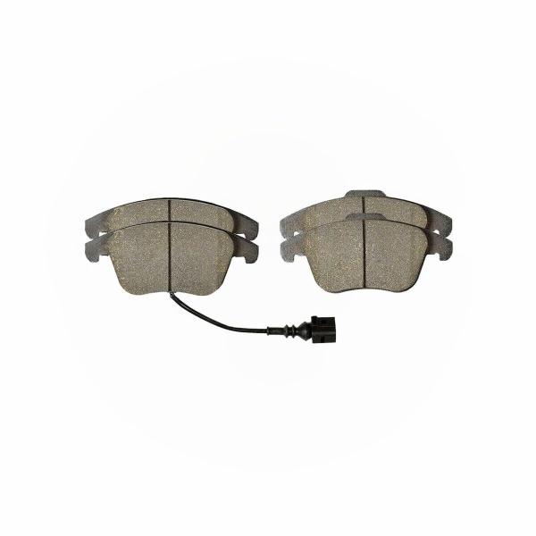 商品名:  HDOZTOJI 4pcs Disc Brake Pad Set Kit Front Left Driver and Right Passenger Side Ceramic Slotted for VW,for Audi Bl...