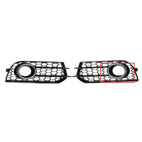 商品名:  1 Pair Car Front Bumper Fog Lamp Grill Compatible For AUDI A1 8X 2010-2014 Honeycomb Mesh Fog Light Hood X0807681A...