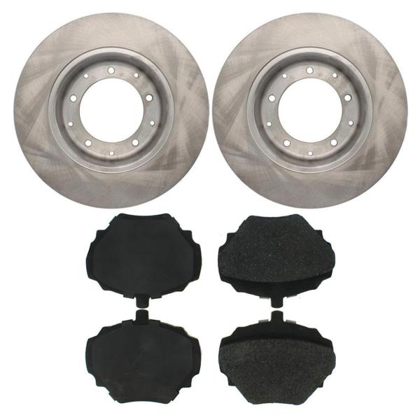 商品名:  A-Partrix 3PCS Rear Brakes and Rotors Kit, Disc Brake Pads and Rotor Brake kit fits Land Rover Defender 2011-2011 ...