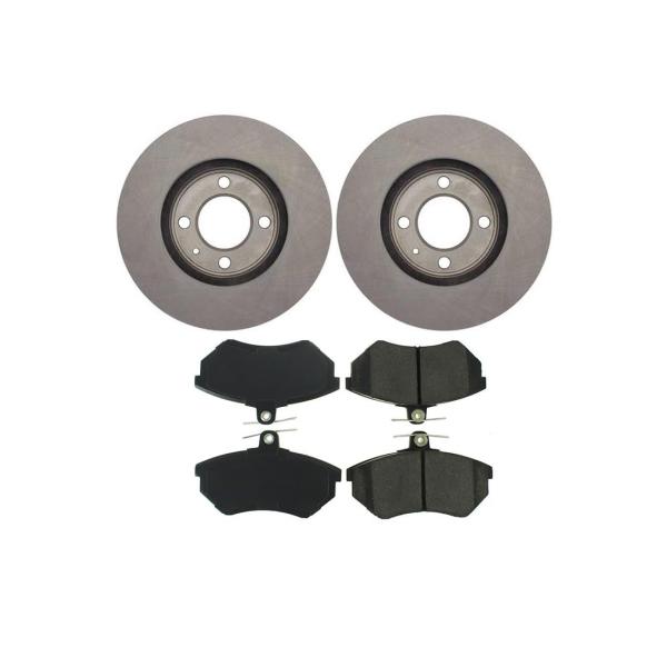 商品名:  A-Partrix 3PCS Front Brakes and Rotors Kit, Disc Brake Pads and Rotor Brake kit fits Volkswagen Jetta 1988-1998 fi...