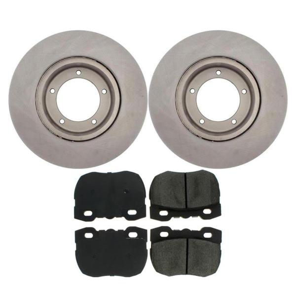 商品名:  A-Partrix 3PCS Front Brakes and Rotors Kit, Disc Brake Pads and Rotor Brake kit fits Land Rover Discovery 1999 199...