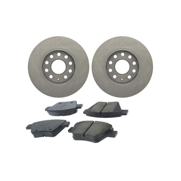 商品名:  A-Partrix 3X Rear Brakes and Rotors Kit, Disc Brake Pads and Rotor Brake kit fits Volkswagen Bora 2010 2009 2008 2...