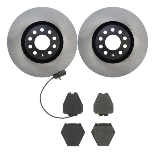 商品名:  A-Partrix 3PCS Front Brakes and Rotors Kit, Disc Brake Pads and Rotor Brake kit fits Audi A6 Quattro 2000-2004 fit...