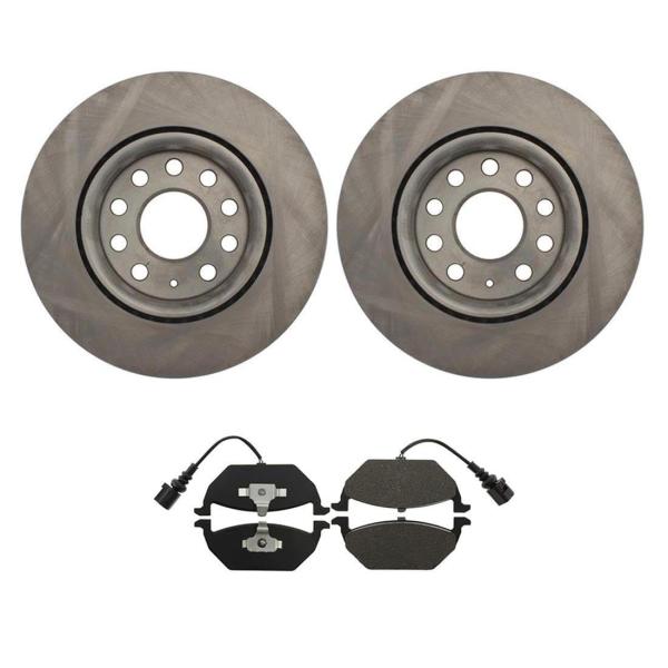 商品名:  A-Partrix 3PCS Front Brakes and Rotors Kit, Disc Brake Pads and Rotor Brake kit fits Seat Altea 2006-2012 fits Sea...