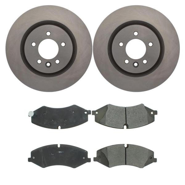 商品名:  A-Partrix 3PCS Front Brakes and Rotors Kit, Disc Brake Pads and Rotor Brake kit fits Land Rover Discovery 2017-201...