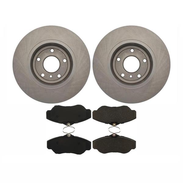 商品名:  A-Partrix 3PCS Front Brakes and Rotors Kit, Disc Brake Pads and Rotor Brake kit fits Land Rover Discovery 2004 200...