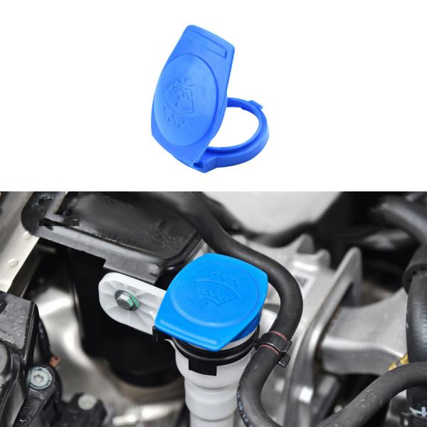 商品名: HEVLE 1個 フロントガラスウォッシャー液リザーバーキャップ、液体タンクボトルキャップ、フロントガラスワイパー液キャップ交換用 3Q0955455、カーアクセサリー Jetta 2019-2021対応 (1個) HEVLE 1...