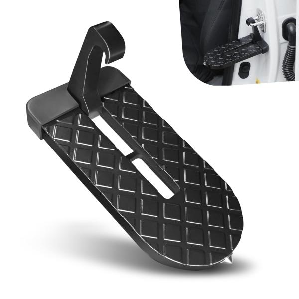 商品名: dawfall 1個 車のドアステップ フックデザイン 5.78インチ x 2.99インチ 防水車両クライミングエイド ルーフ用 簡単アクセス機能 ユニバーサル自動車用ステップアクセサリー トラック SUV 車 自宅用 (ブラック...