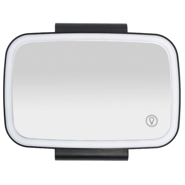 商品名:  INGKTMFT Lighted Clip Car Sun Visor Vanity Makeup Mirror Automobile Cover Sun-Shading ABS + Glass LLCCSVVMMACS, Ma...