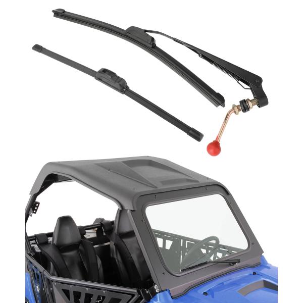 商品名:  UBOG UTV Windshield Wiper Kit,Car Accessories Windshield Wipers,UTV Windshield Wiper,UTV Wiper Kit,Hand Operated M...