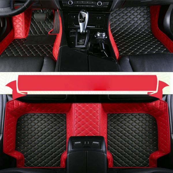 商品名:  BILKAR Customized Personalized car Floor mats, All-Weather Luxury car Floor mats, Waterproof and Anti Slip Leather...