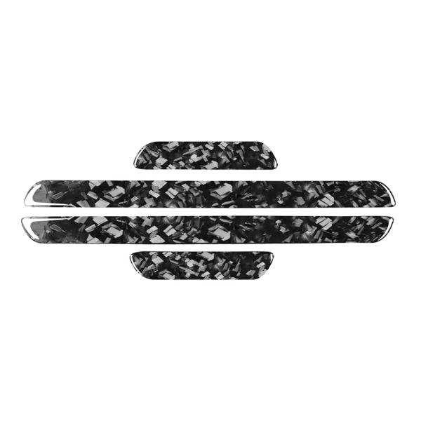 商品名:  generic SIKUAI ABS Plastic+Epoxy Coating(Soft) Threshold Door Sill Plate Strip Guard Sticker Trim Forged Pattern f...