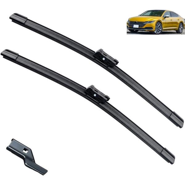 商品名:  Car Wiper Blade Front Window Windshield Rubber Silicon Refill Wiper Compatible with VW Volkswagen Passat CC 2019-2...