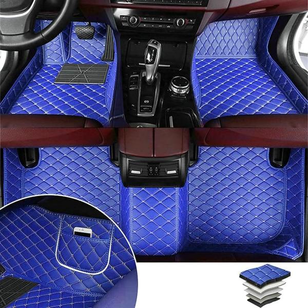 商品名:  BILKAR Customized Personalized car Floor mats, All-Weather Luxury car Floor mats, Waterproof Leather car Floor mat...