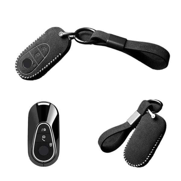 商品名:  ZHENZZMF Car Remote Key Case Bag Compatible For Benz C S Class W223 W206 S260L S350L S400L S450L S500L S480 S580(B...