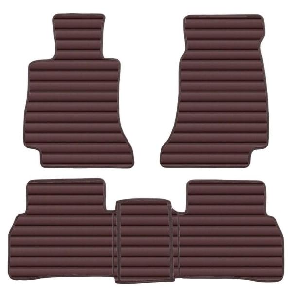 商品名:  Custom car Floor mat for Volkswagen Passat B5 Car Mats 2003-2007 Waterproof Luxury Wear-Resistant Floor Mat (Brown...