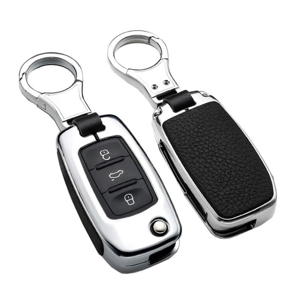 商品名:  Ysbxitu Flip Key Fob Cover With Keychain Fit For Volkswagen Key Shell Case Compatible With VW Passat CC Tiguan Tou...
