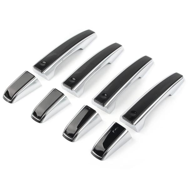 商品名:  Three T FSFY Exterior Door Handle Cover Trim Accessaries for Range Rover Vogue L405 2013-2021, Evoque 2012-2021, S...
