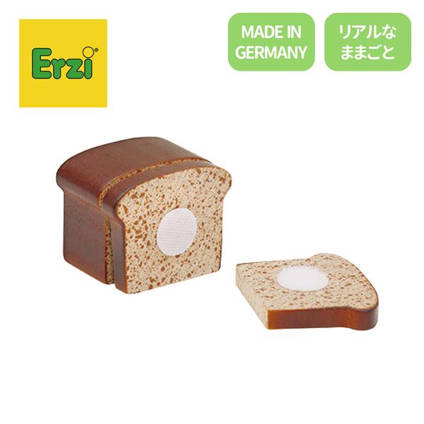 おしゃれでかわいい、ヨーロッパの木のままごと。包丁でザクッとカットできる、面ファスナー付きのライ麦食パン一斤。セット内容：本体×1。対象年齢：3歳〜 (あくまでも目安です。実際は個人差が多少ございます。)Erzi(エリツィ)：クルミ割り人形...