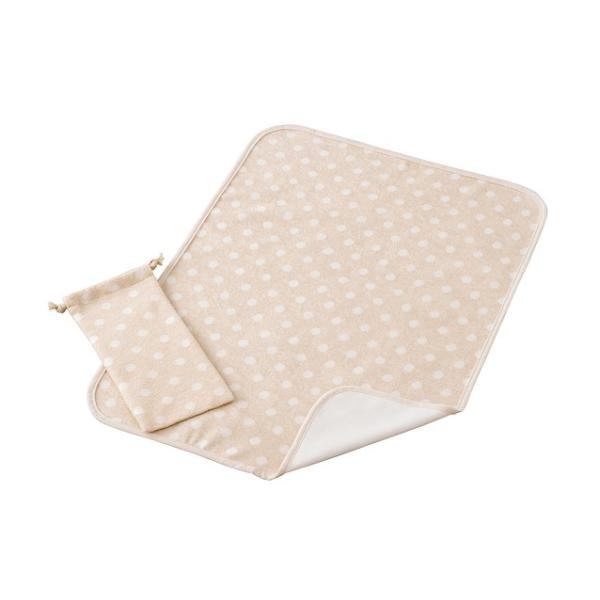 ○携帯用に便利なポーチ付きオムツ替えシートです♪○裏地防水加工だから外出時のオムツ替えにも安心です♪○日本製です。〜ご使用方法〜○パイル綿を表としてご使用下さい。 ○ご家庭でお洗濯ができます。（手洗いをお勧めします）○タンブラー乾燥は避けて...