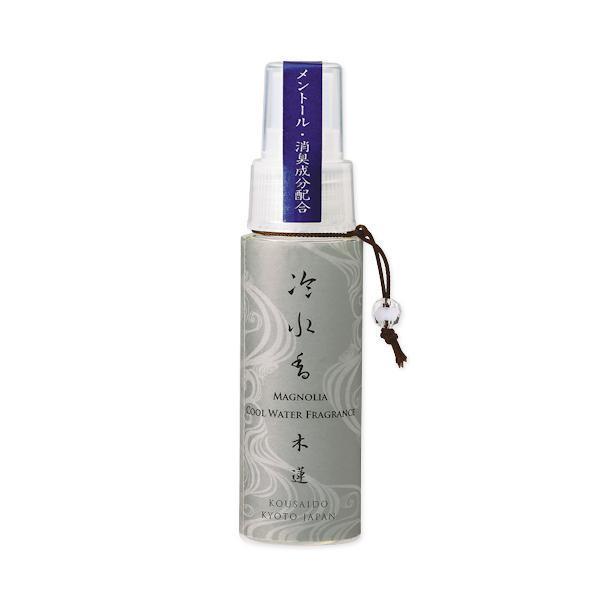 衣類等に、香りと薄荷の清涼感、冷感が楽しめるフレグランスミストです。神秘的な木蓮をイメージした香り。内容量:50ml（噴霧約250回）サイズ:直径3.2×高さ12.0(cm)ご使用方法:シャツ等から30cm以上離して空間に向けて1〜2回プッ...