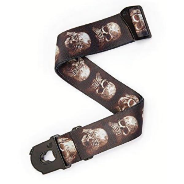 ステージでも練習でも「ストラップが外れたら…」の不安、これで解消。D’AddarioのAuto Lockシステム搭載ストラップは、ギター／ベースのエンドピンに自動でロックされるので、激しいパフォーマンスでもしっかりホールドしてくれます。 デ...