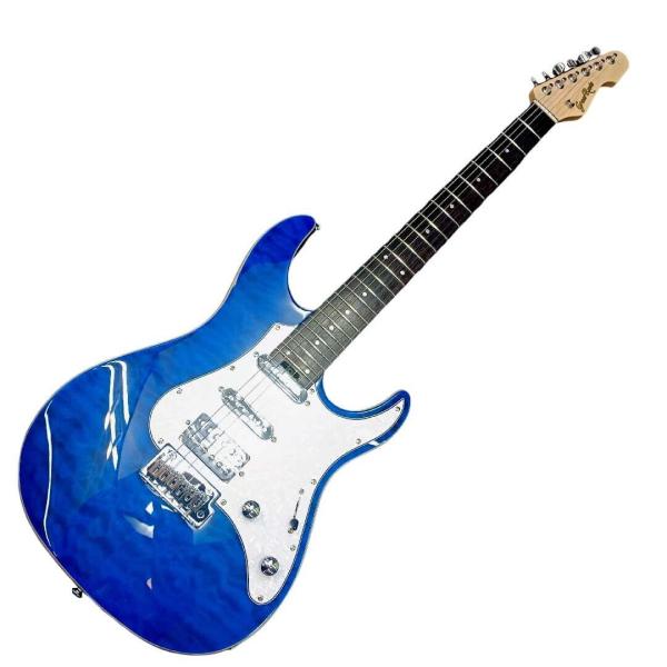 ESP「SNAPPER」系のモダンな弾き心地を、もっと気軽に楽しめるエントリーモデルがGrass Roots G-SNAPPER-CTM。シースルーブルー×キルテッド杢のルックスで、手に取った瞬間からテンションが上がる1本です。 ポイントは...