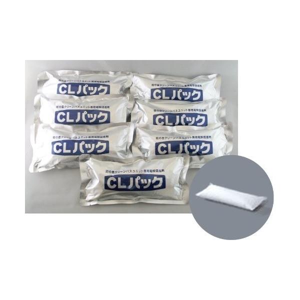 レターパックプラスでの発送です。１セットのみご注文できます。CLパック（電解促進剤）７袋適合機種：　ジャノメ　湯名人CX (BJ31)　ジャノメ　湯名人W (BJ25)　ジャノメ　湯名人スーパーCT (BJ30)　ジャノメ　湯名人スーパーC...