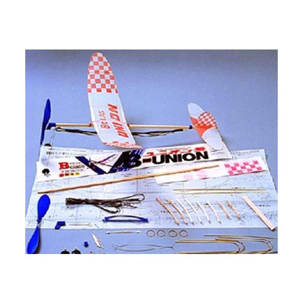 ◆懐かしいゴム動力飛行機を作ってとばそう。 ◆精密設計によりバツグンの滞空飛行性能。 ◆各部材料が一式揃っているの作りやすい。 ◇全長：620mm　 ◇全幅：約580mm　 ◇上級者向 ◇説明書付 ◇パッケージサイズ：約W110×D20×H...