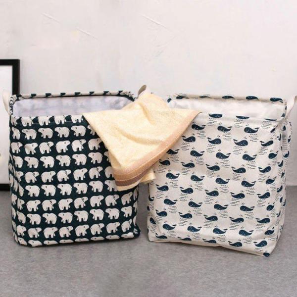 ■ 品名：洗濯物収納■ 素材：綿麻 ■ カラー：全4色■ サイズ：36*26*40cmsanwafashionの検索ワード：ランドリーバスケット スリム 折りたたみ 洗濯カゴ おしゃれ 大容量 洗濯かご 折り畳み ランドリーラック ランドリ...