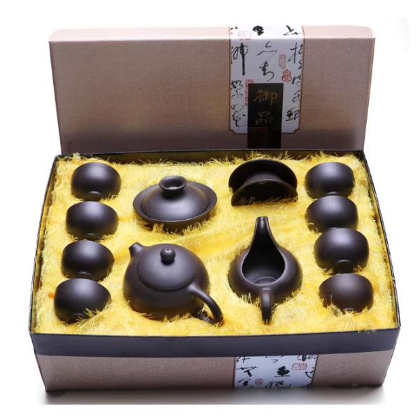 セラミック カンフーティーセット 無垢材 ティートレイ ティーポット 27ピース ティースーツ 中国茶式素材： セラミック注意：サイズは手作業による測定のため、誤差が生じる場合がありますのでご理解ください。モニターによって、画像と実物の色が...