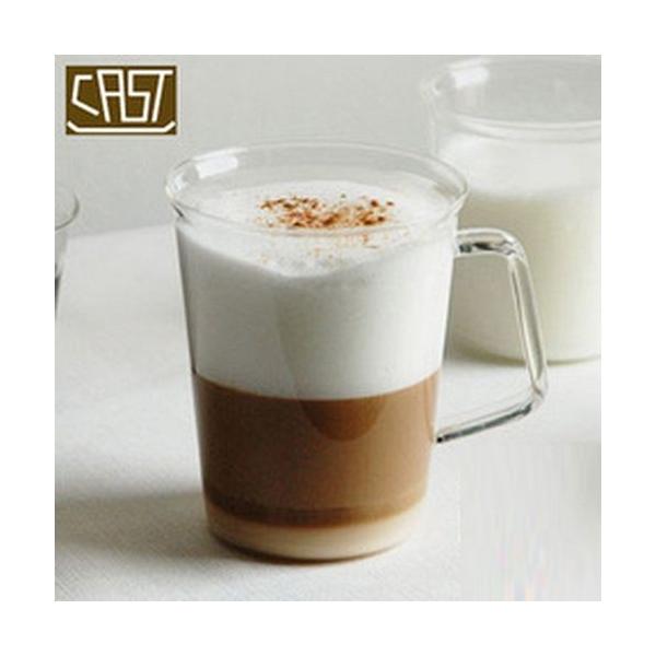 ●ふわふわミルクの泡がやさしいカフェラテ♪こんなマグならたっぷりと！ ●シンプルでスタイリッシュなカフェラテのためのカップです。 ●耐熱ガラス製なので、温かいものでも冷たいものでもご利用いただけます。 ●薄さと軽さを活かしたすっきりとしたフ...