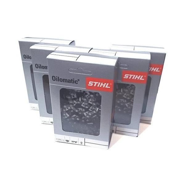 スチール STIHLソーチェン刃　5本セットソーチェン刃商品番号3610-000-0050　61PMM3-50MS170C-E ガイドバー350mm用ソーチェン刃■適合：スチール(STHIL)社製品・MS170C・MS180C・MS192C...