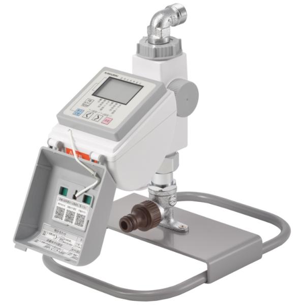 カクダイ KAKUDAI移動コンピューター(ソーラー発電式)502-345●ブレードホースなどで簡単に潅水コンピューターが設置・収納できます。●土中には取付けないでください。●501-401雨センサーが接続できます。●電池は別売○各種電磁弁...