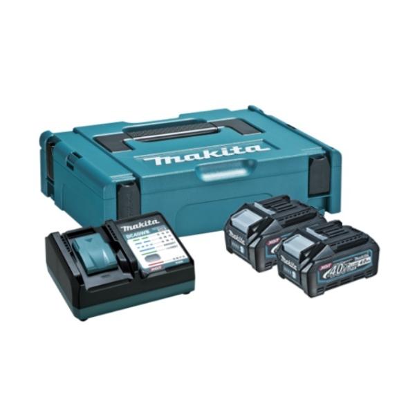 マキタ makita40Vmaxパワーソースキット XGT15A-78184セット品内容・バッテリ(BL4040)x2本・2口急速充電器(DC40WB)・マックパック タイプ1197050353214