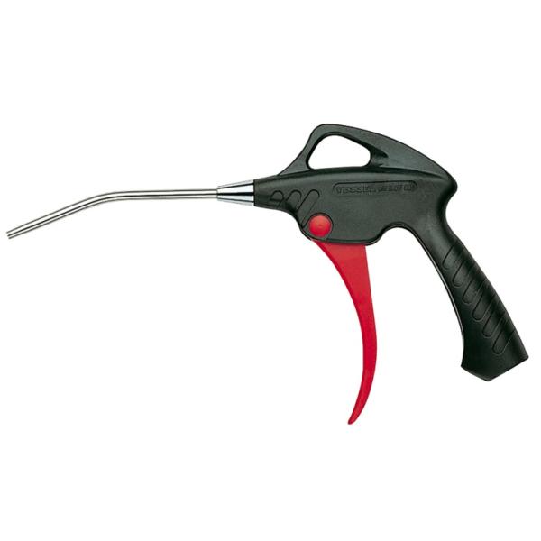 ベッセル VESSELエアーダスター(25度ロングノズル) No.AD-2 100A 用途に合わせて選べる豊富なバリエーション●25°の先曲り、作業性がアップ。