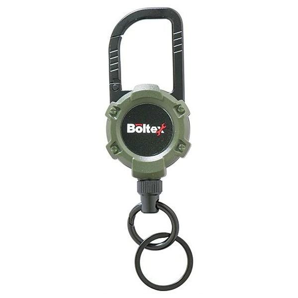 Boltex パワーマグネットリール オリーブB-PMR-OB■特長・マグネット耐荷重1.0kgで、iPhoneやスマホ・小銭入れ・ポーチなど、大事なアイテムの落下防止や紛失防止になります。・カラビナ付きで、リュックや登山ザック・バックやベ...
