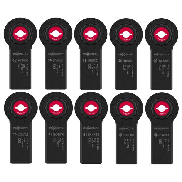 ボッシュ BOSCHマルチツール用アクセサリー スターロックシステムSTARLOCK MAX 用　MAII32SC/10　注文番号：2608669143■特長・弾性シーリング材の除去に最適なナイフ刃です。・ワンタッチ取付け、電動工具本体のパ...