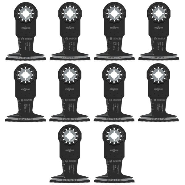 ボッシュ BOSCHマルチツール用アクセサリー スターロックシステムSTARLOCK 木材用AII65APC/10 カットソーブレード2608669256■使用可能機種　ボッシュ、マキタ、ハイコーキ、OISマルチツール、ボッシュスターロック...