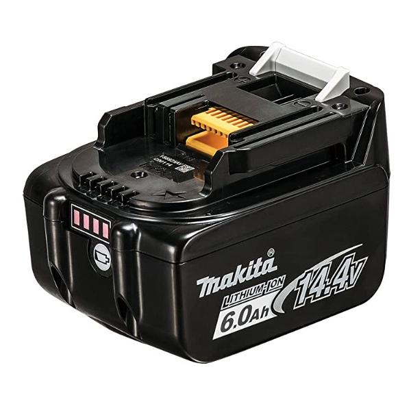 マキタ 人気の高容量　リチウムイオンバッテリー 14.4V　6.0Ah　BL1460B☆マーク入り