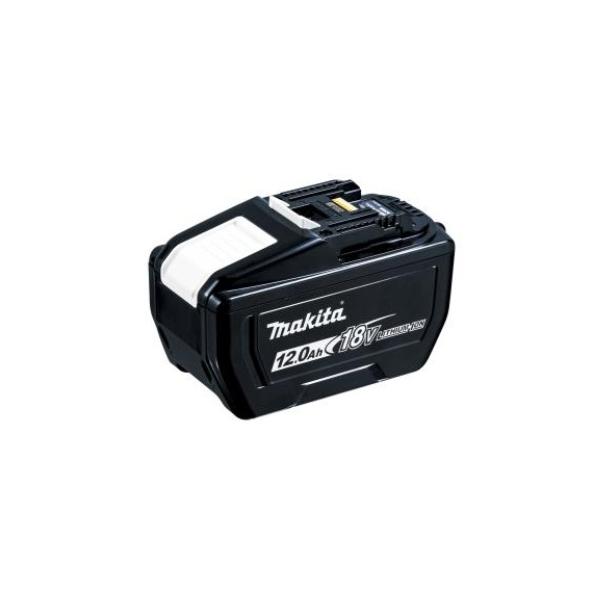 マキタ makita18V 12.0Ah リチウムイオンバッテリーBL18120A-79815■大容量で1充電作業量アップ既存バッテリよりセル本数を増やすことで大容量化を実現。さらに衝撃吸収構造により、耐久性も向上。■残容量表示＋自己故障診...