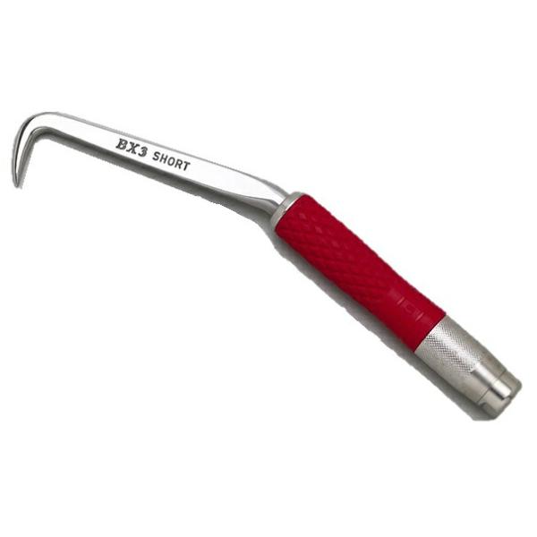 MIKIBXハッカー ショート D・GRIPBX3D-REレッド■特長鉄筋を結束線で結束する時に使用する工具です。回転部にボールベアリングを使用しており、スムーズに回転します。■仕様SHORT/D・GRIP全長：247mmゴム部最大経：22...