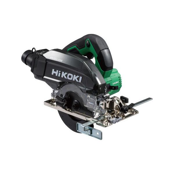 HiKOKI ハイコーキ (旧日立工機)コードレス丸のこC1205DYA(NN)本体+強化石こうボード用黒鯱チップソーです。※バッテリ・充電器・ケースは別販売品です。■軽量・コンパクト10.8Vリチウムイオン電池とブラシレスモーター搭載によ...