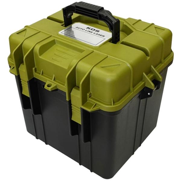ムラテックKDS株式会社収納ケースCASE-13※墨出器本体は付属しません■製品特徴・雨や粉塵などからレーザー墨出器を保護するIP66相当の高耐久仕様・持ち運びに便利なキャリングベルト付き・別売りの南京錠が使える鍵穴仕様■製品詳細適合機種：...