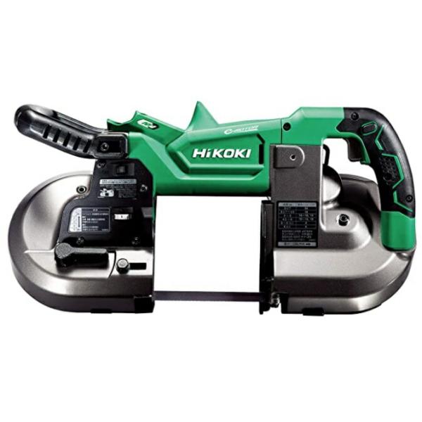HiKOKI ハイコーキ(旧日立工機)マルチボルト(36V)コードレスロータリバンドソーCB3612DA(NN)本体のみです。※バッテリー・充電器・ケースは別販売品です■クラス最速※1x帯のこ長寿命※1 2020年8月現在。国内電動工具メー...